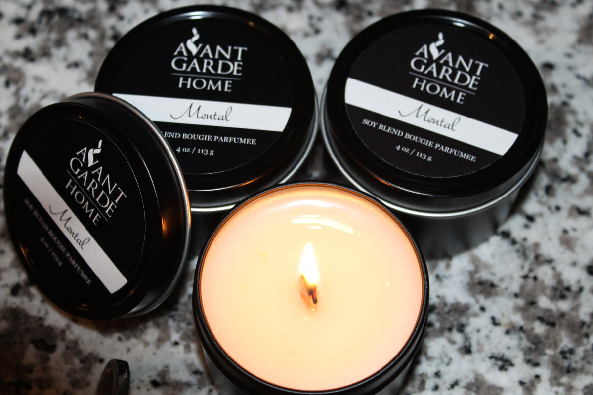 Avant-garde Home: Luxe Mini Tin Candles